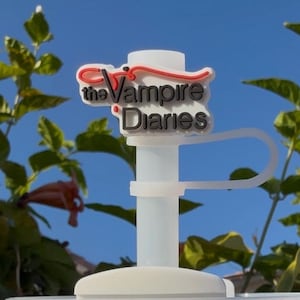 TVD Straw Topper || Damon Salvatore || TVD || Stanley || TVDU || the ...