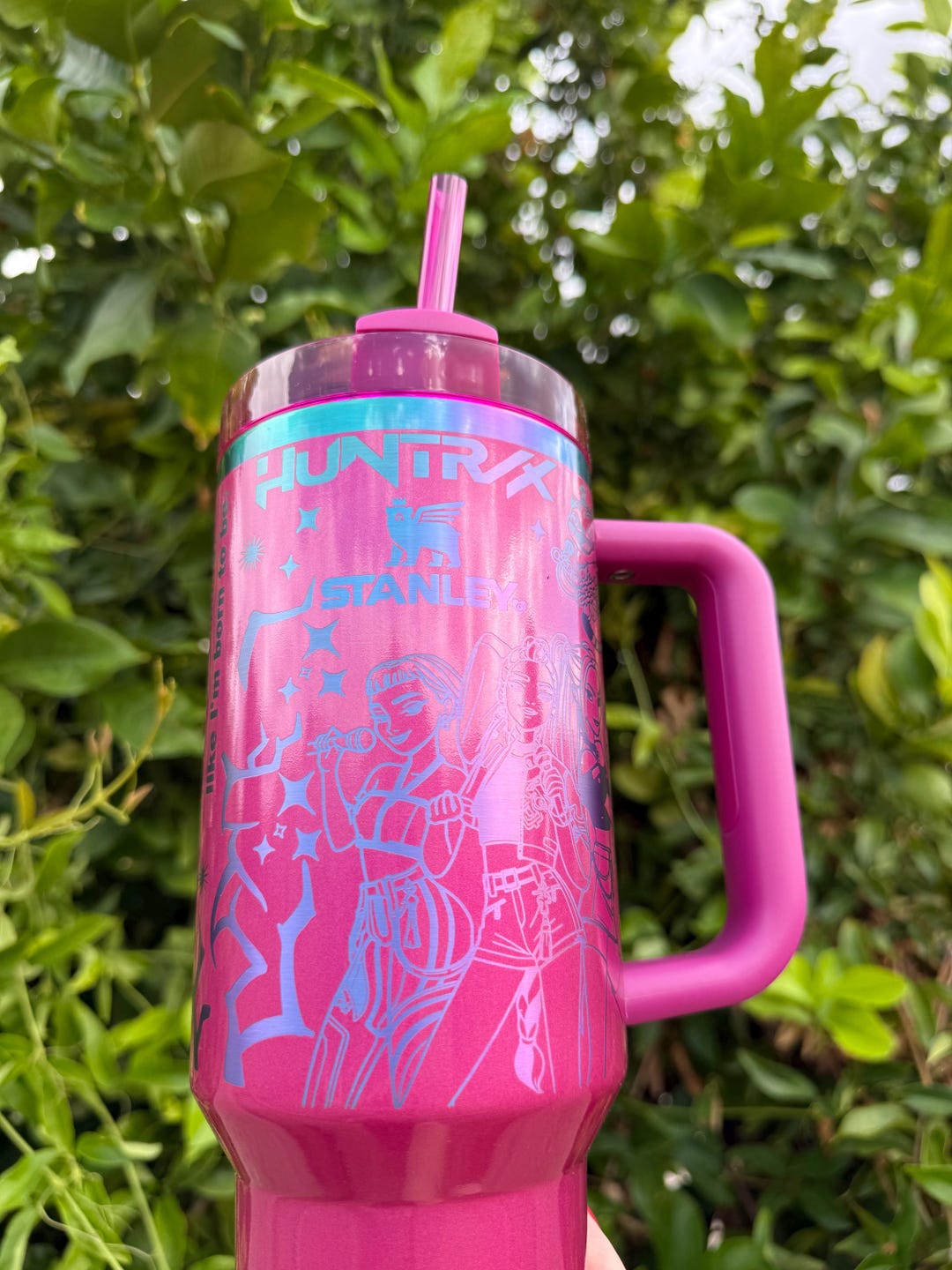 Kpop Huntrix Laser Engraved Stanley || 30oz || 40oz || Monster ...