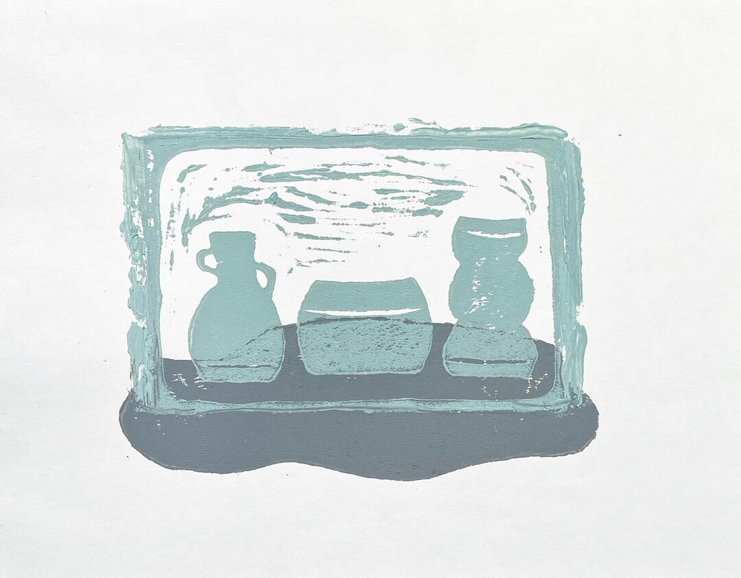 Window Sill, Block Print - Etsy