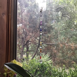 Window Suncatcher Crystal Window Curtains Prism Crystals - Etsy