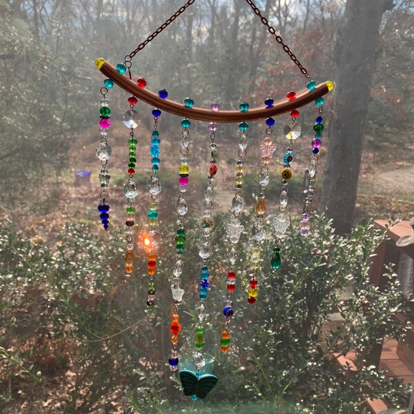 Boho Suncatcher - Etsy