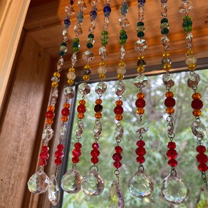 Window Suncatcher Crystal Window Curtains Prism Crystals - Etsy