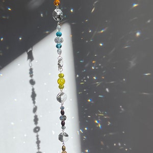 Window Suncatcher, Crystal Window Curtains, Prism Crystals, Multi ...