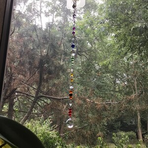 Window Suncatcher Crystal Window Curtains Prism Crystals - Etsy