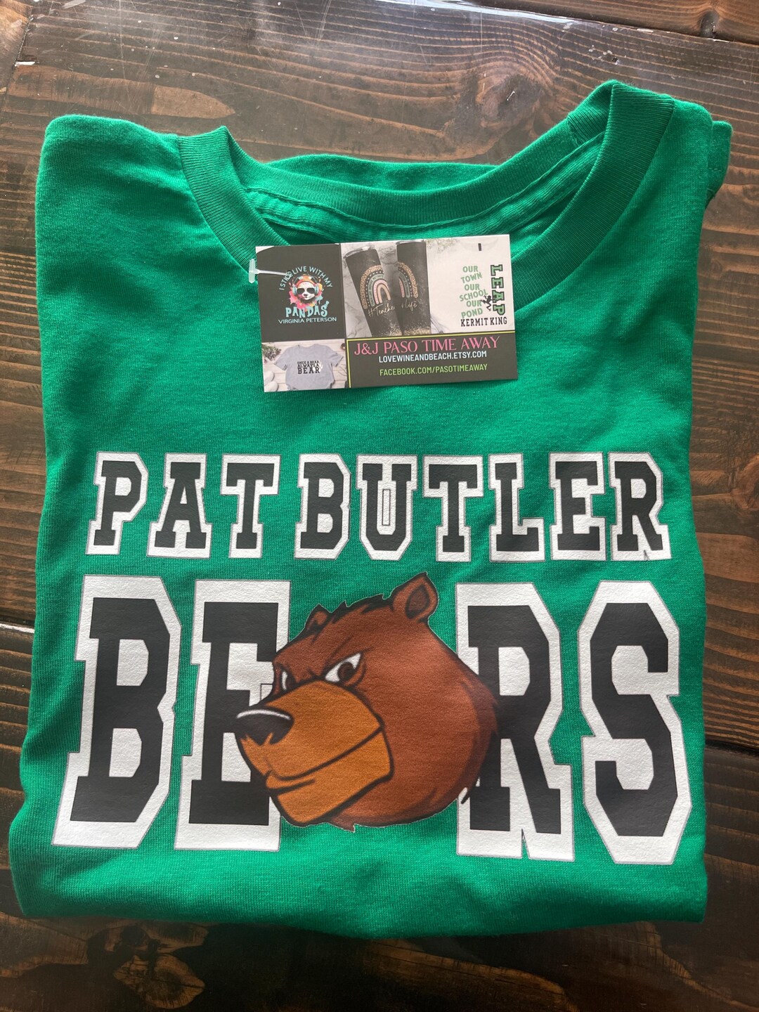 Pat Butler Bears T-shirt, Bearcat Spirit Wear - Etsy