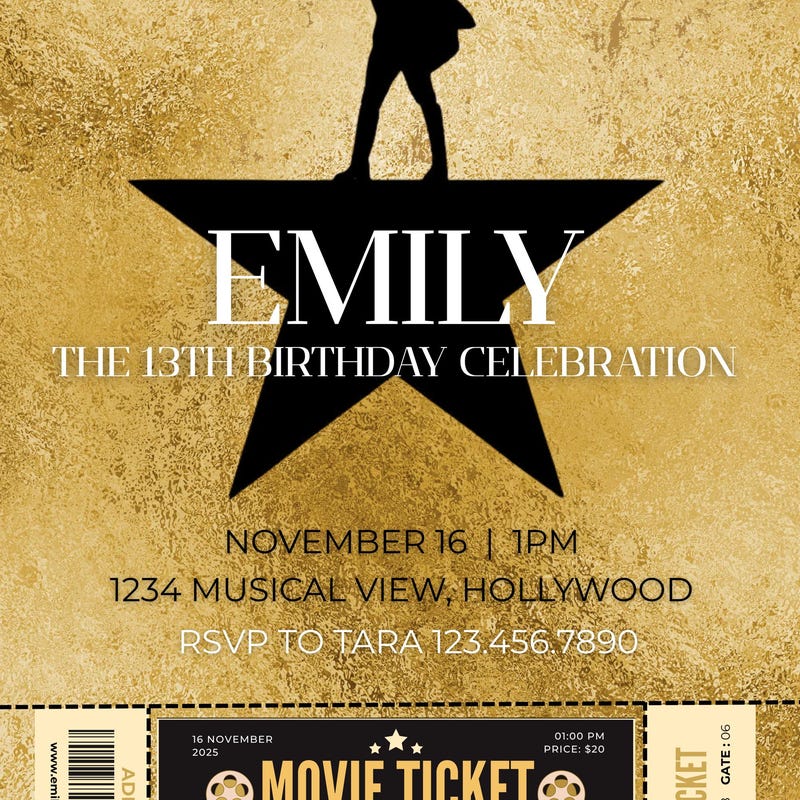 Hamilton Party - Etsy