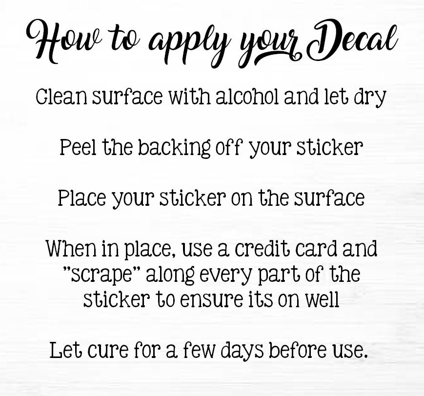 Beverage Dispenser Decals Choose Your Font and Color Party - Etsy