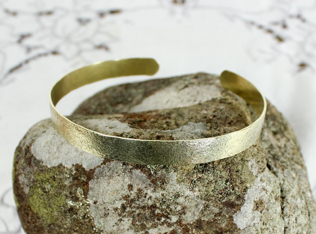 Arm Band, Arm Cuff, Hammered Solid Brass, Lead and Nickel Free ...