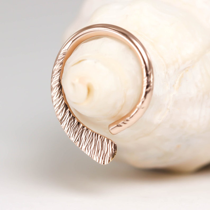 Septum Piercing Asymmetrical Septum Ring Hammered Nose - Etsy