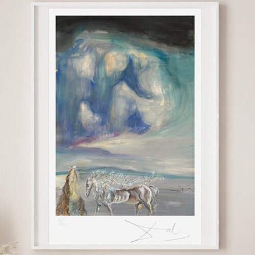 SALVADOR DALÍ 'paranoia' Original Lithograph - Etsy