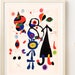 JOAN MIRÓ Signed 'abstract Figures' Original - Etsy