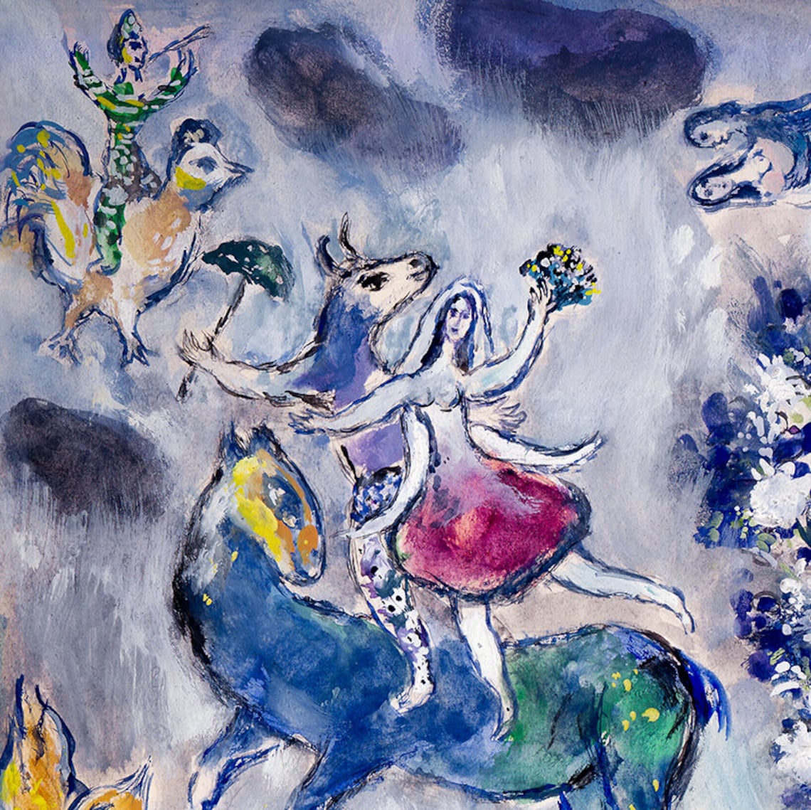 MARC CHAGALL 'summer Dream' Original Lithograph - Etsy Canada