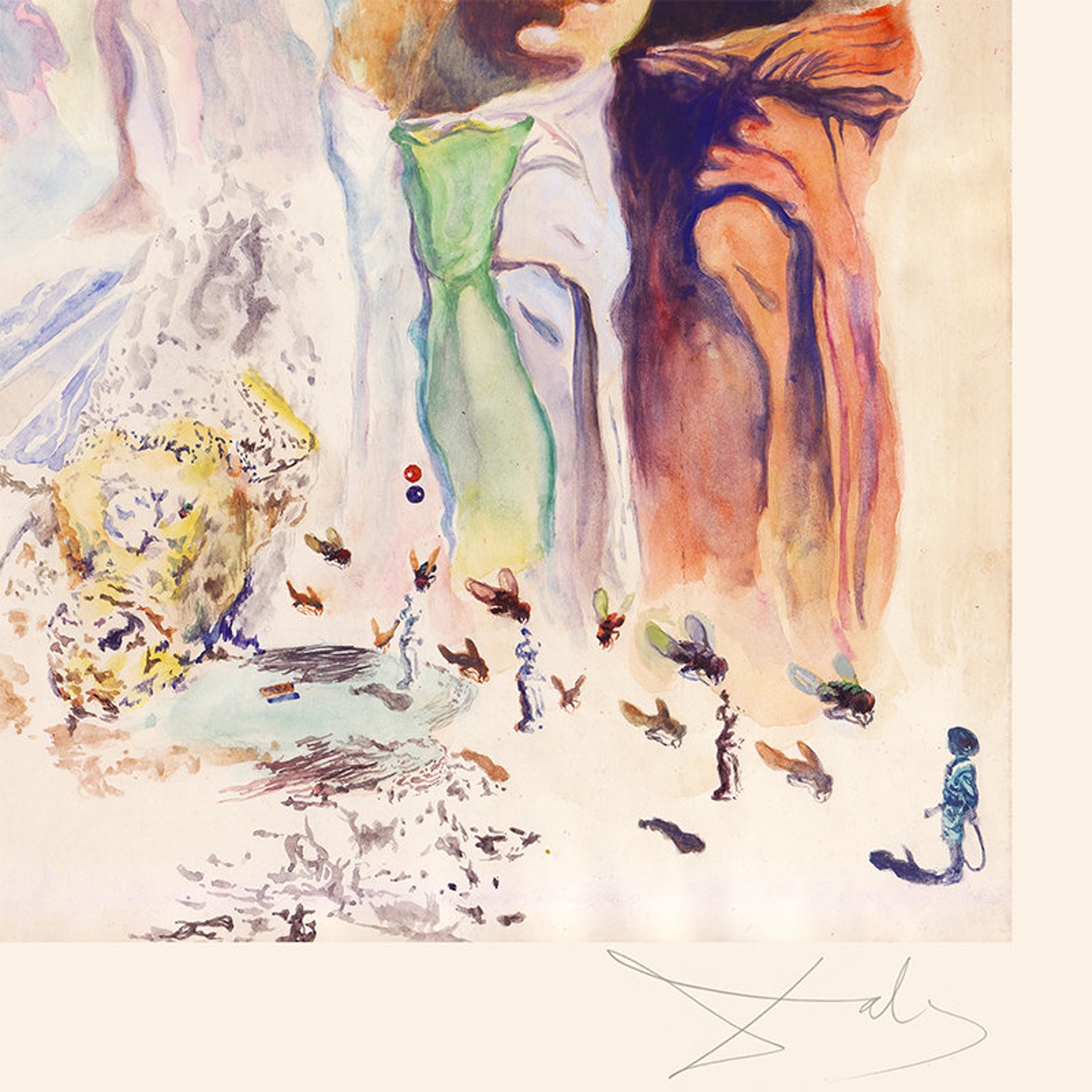 SALVADOR DALÍ 'hallucinogenic Toreador' - Original Lithograph- Signed ...