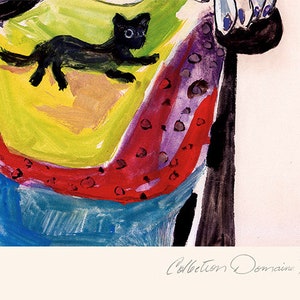 PABLO PICASSO "dora Maar Au Chat" -minimalist Art - Wall Art Original ...