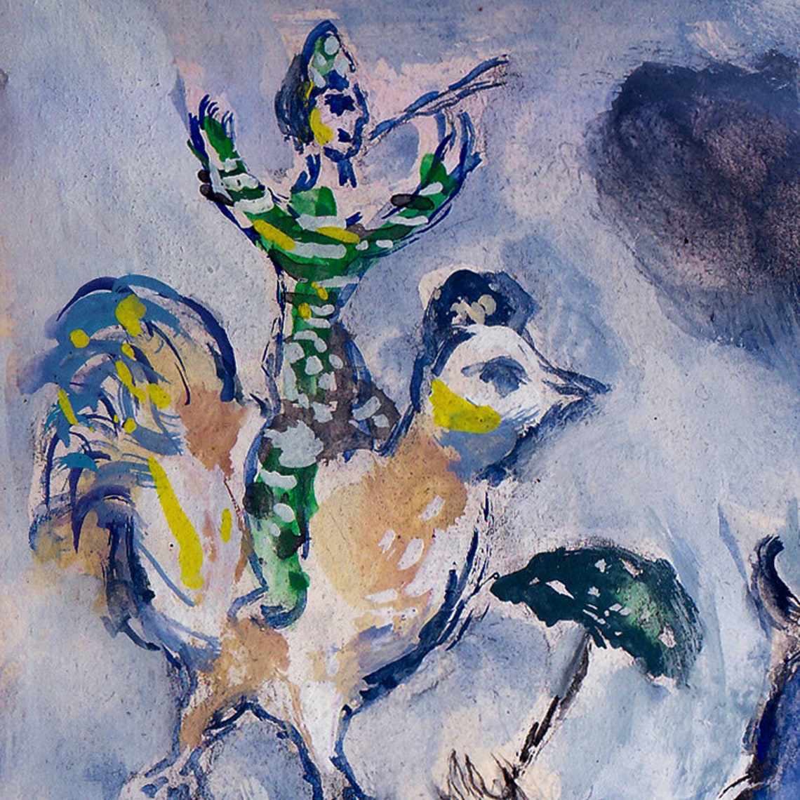 MARC CHAGALL 'summer Dream' Original Lithograph - Etsy Canada