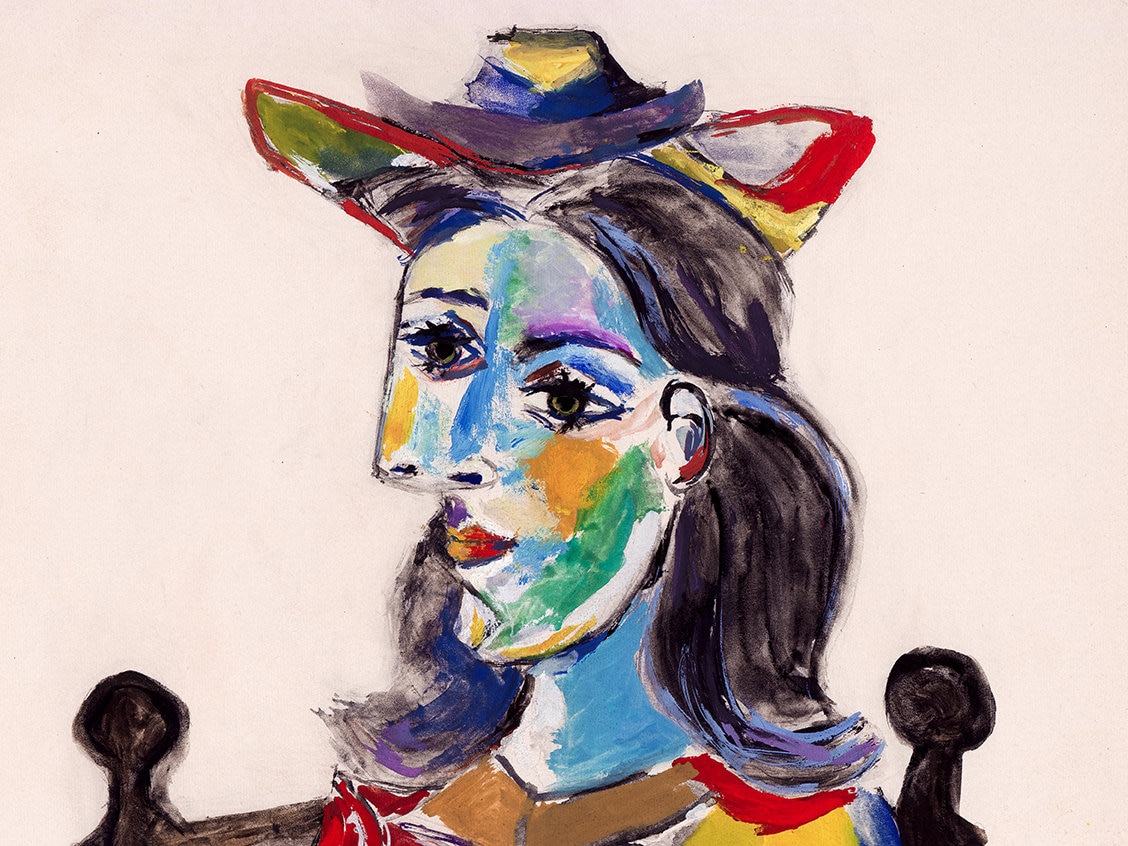 PABLO PICASSO dora Maar Au Chat minimalist Art Wall Art Original ...