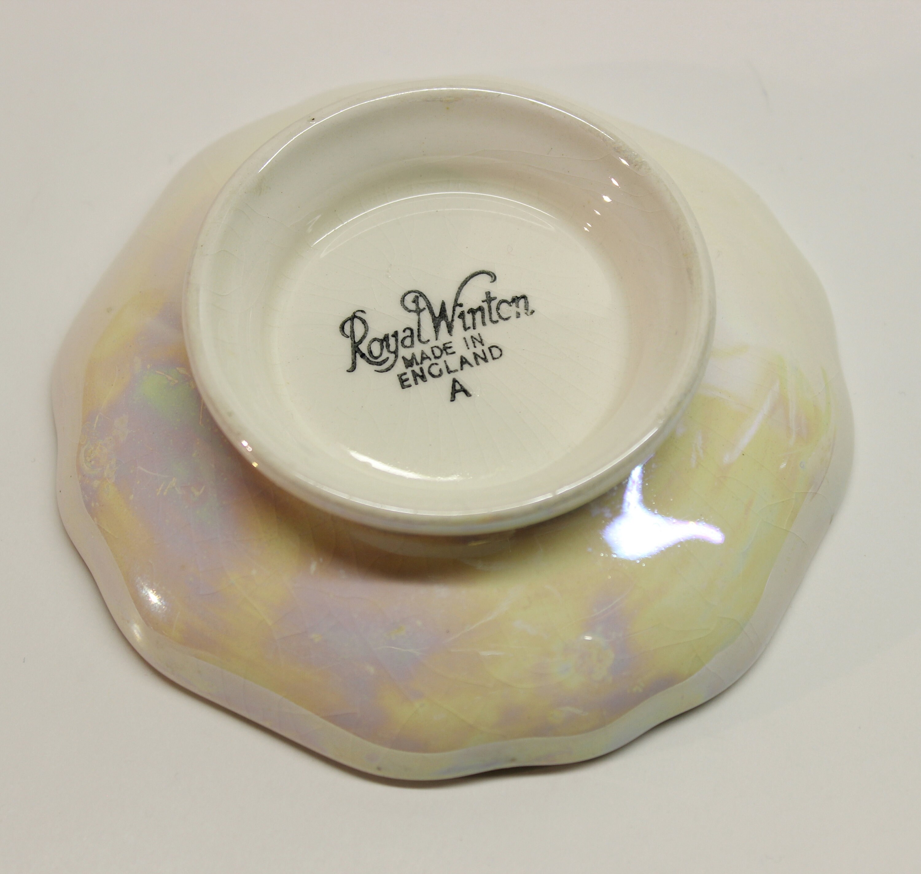 Royal Winton Grimwades Shamrock Mint Dish and Royal Tara Dinner Bell - Etsy