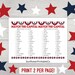 Match the Capital, 4th of July Game, Patriotic Game, Independence Day ...