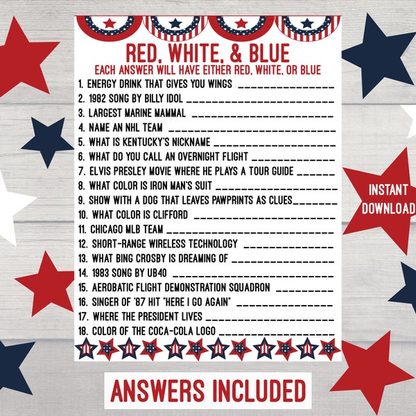 4th of July Word Search, Independence Day Game, Patriotic Game, Summer ...