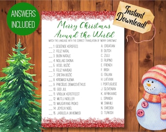 DIGITAL DOWNLOAD Printable Christmas Activity Book for - Etsy