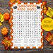 Thanksgiving Word Search, Thanksgiving Game, Kids Game, Thanksgiving ...