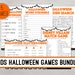 Kids Halloween Game Bundle, Halloween Games Printable, Halloween ...