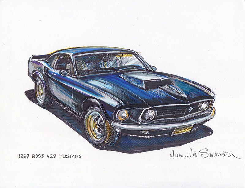 1969 Mustang Boss 429 Custom