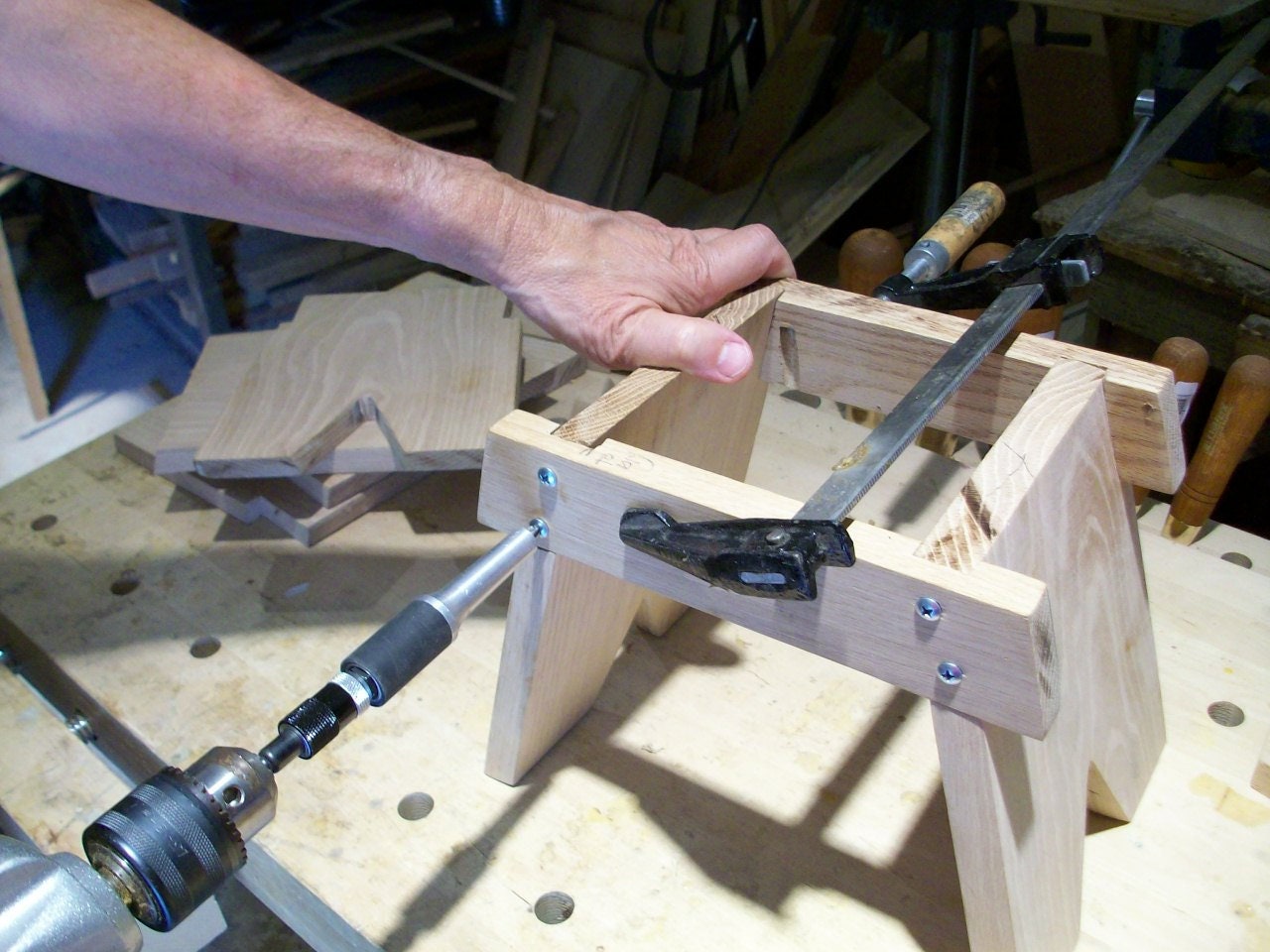 Step Stool /wood Worker Kit - Etsy