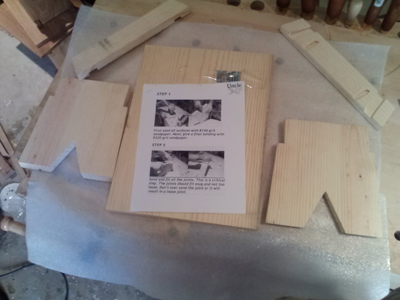 Step Stool /wood Worker Kit - Etsy