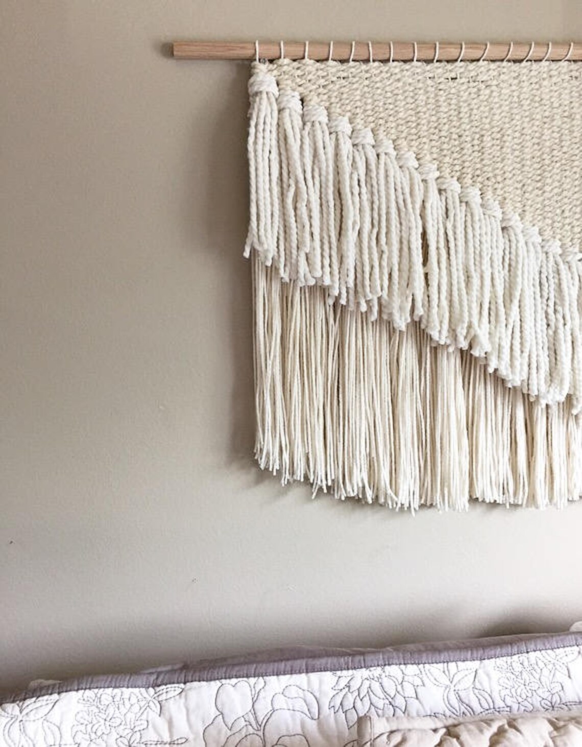 Large Woven Wall Hanging Weaving Large Weaving Yarn Wall - Etsy