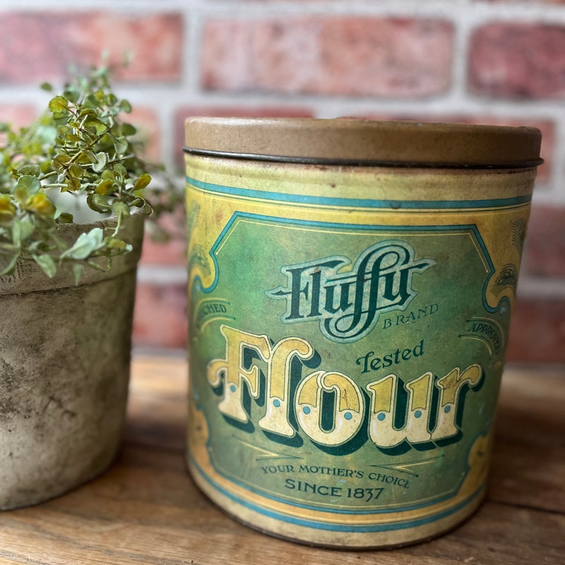 Flour Tin - Etsy