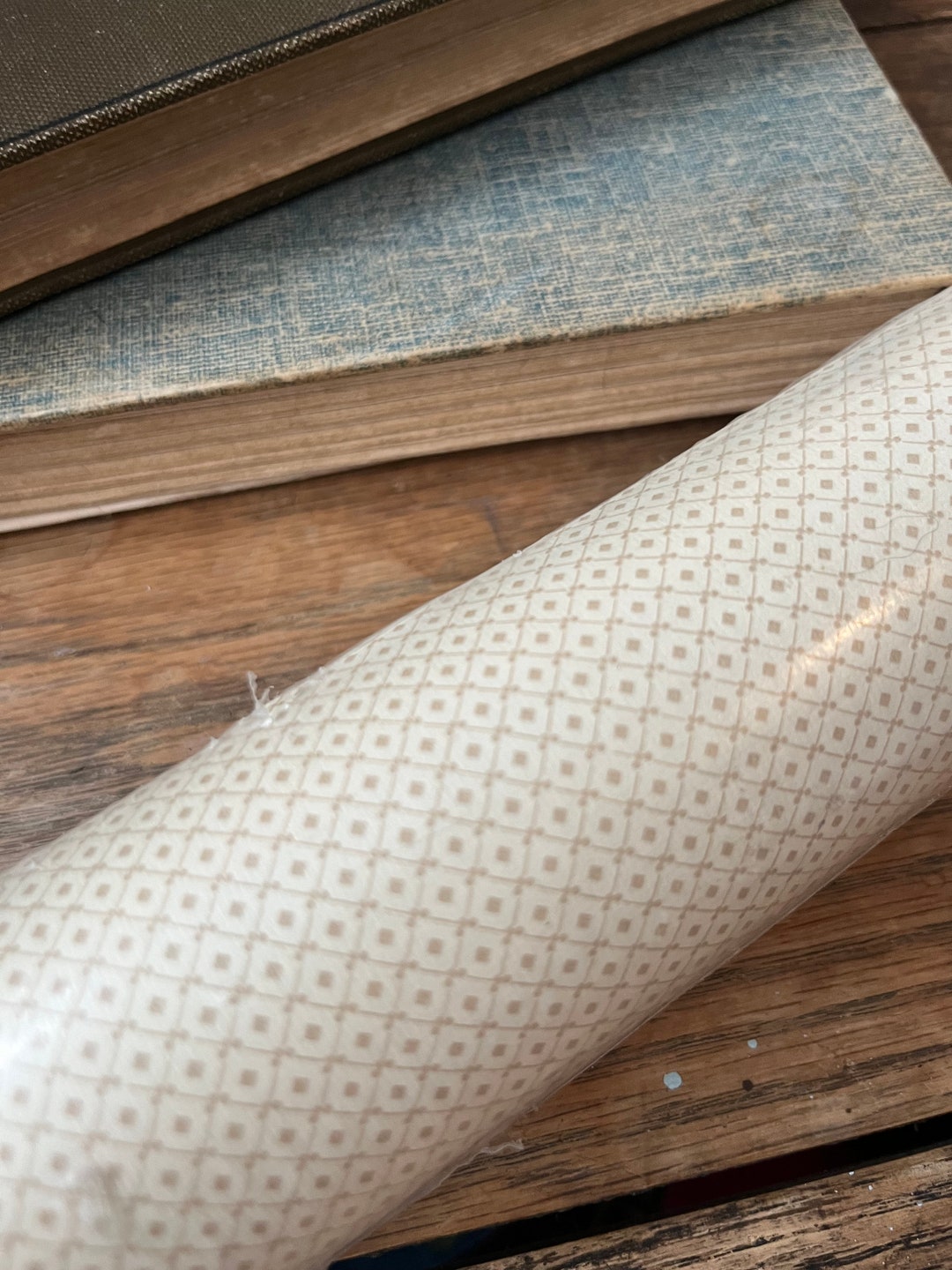 Vintage Pre-pasted Wallpaper/vintage Home/neutral Home/texture/vintage ...