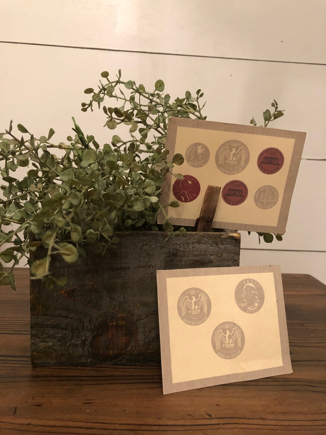 Vintage Flash Cards / Coin Flash Cards - Etsy