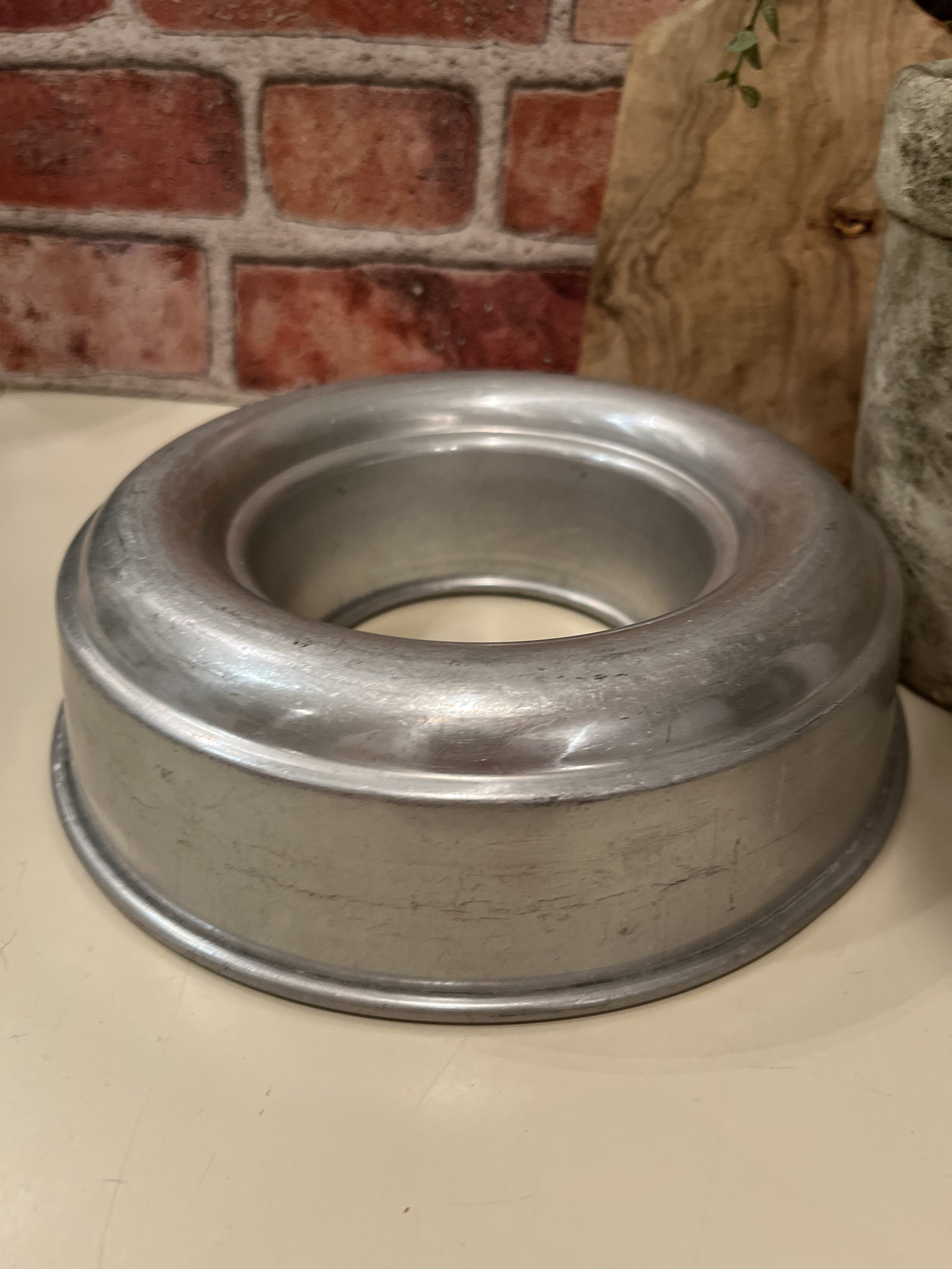 Aluminum Round Jello Mold Cake Pan/vintage Bundt Like Cake Pan/ Vintage ...