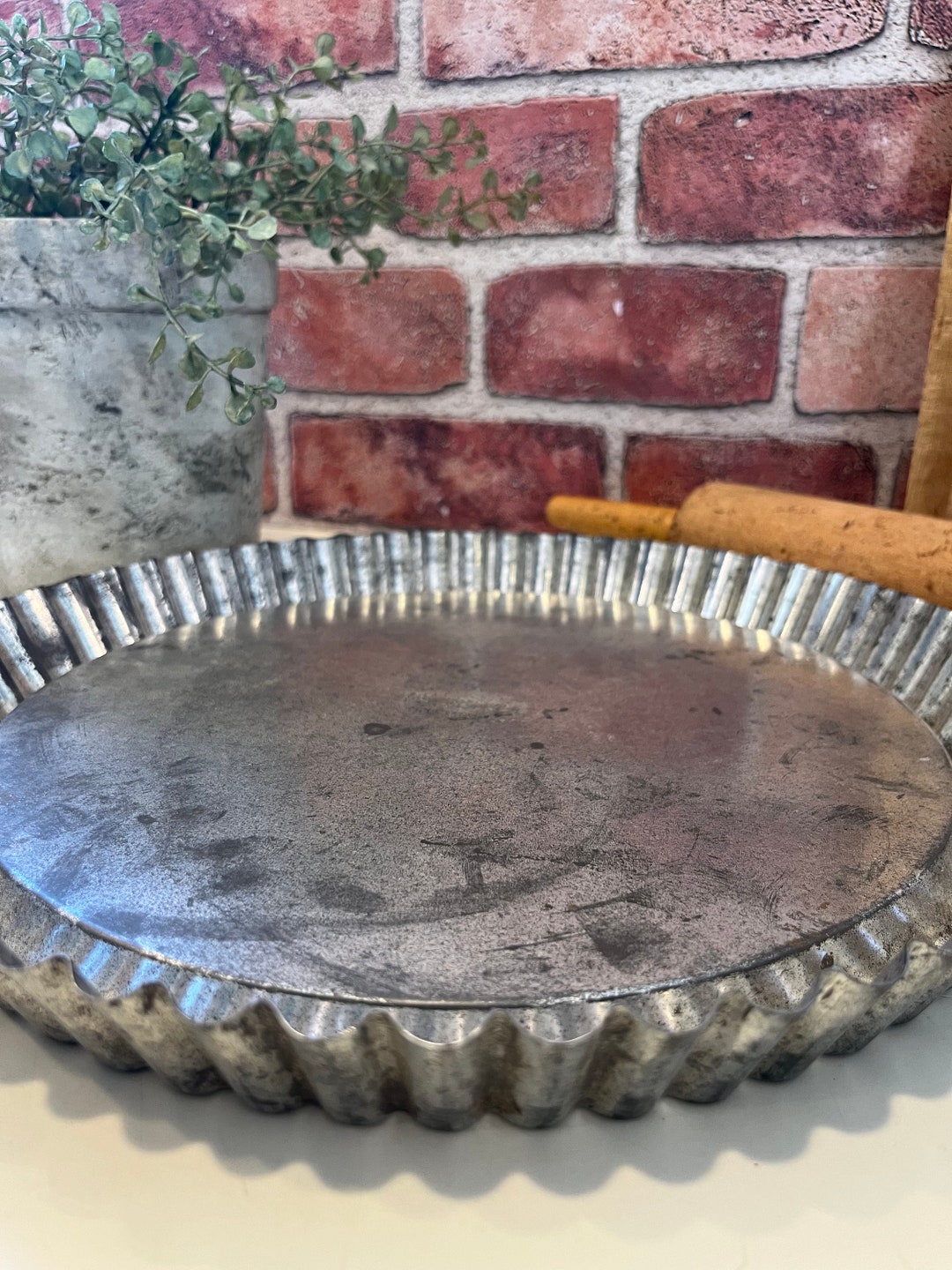 Vintage Fluted Crimped Dr Oetker Pie Tin/made in Germany/vintage Pie ...
