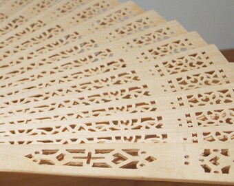 Laser Cut Fan | Etsy