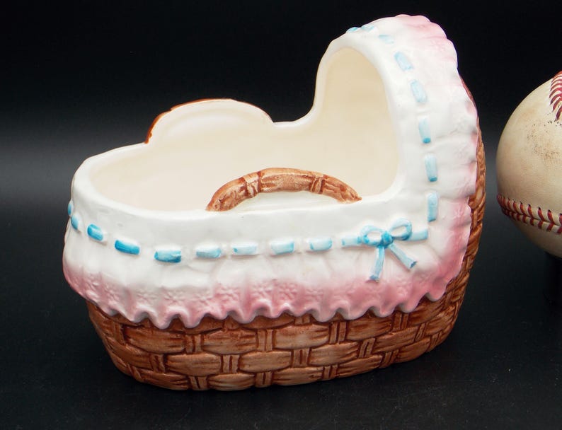 Vintage Inarco Japan Baby Basket Planter – Floral Pottery - Etsy