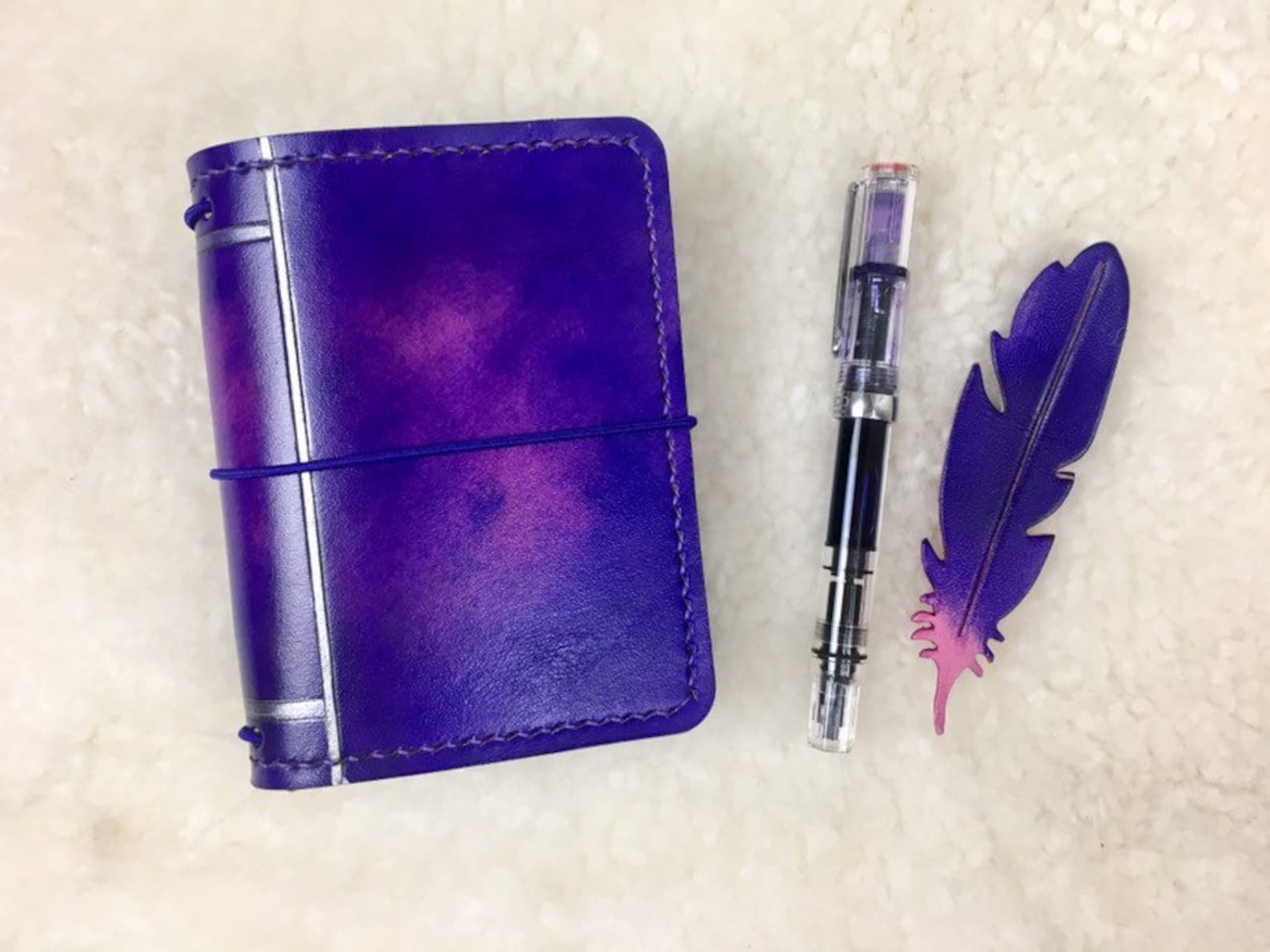 All Sizes Purple Vintage Book Travelers Notebook Elrohir - Etsy