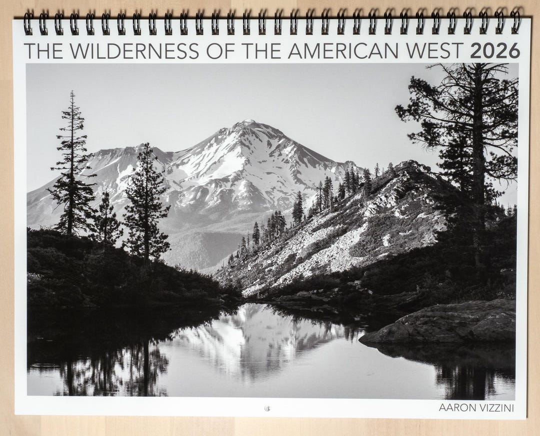 2026 - 12 Month Wall Calendar, Wilderness of the American West - Fine ...