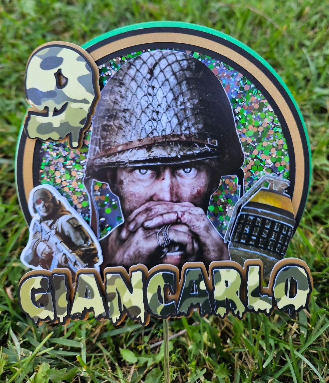 Cake Topper ARMY - Etsy