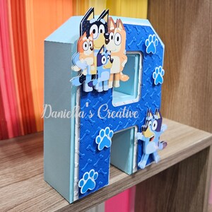 Letras 3D Bluey - Etsy