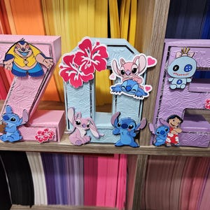 Letras 3D Lilo Y Stitch - Etsy