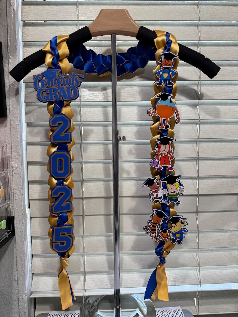 Handmade Graduation Lei 2026, Ribbon Braid Necklace - Etsy