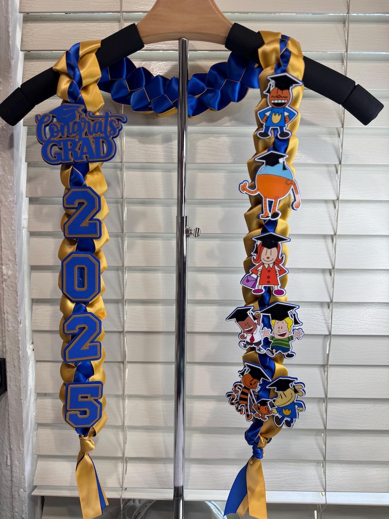Handmade Graduation Lei 2026, Ribbon Braid Necklace - Etsy