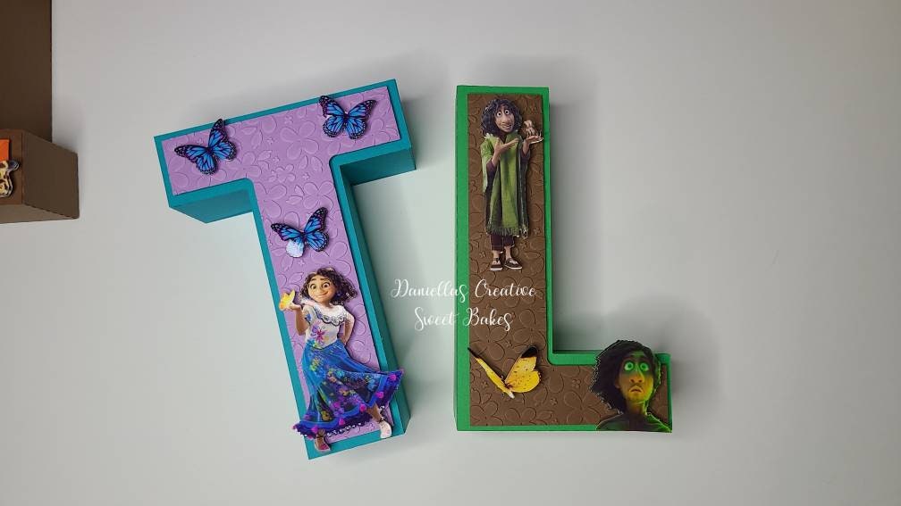 Letras 3D encanto encanto birthday encanto letras | Etsy España