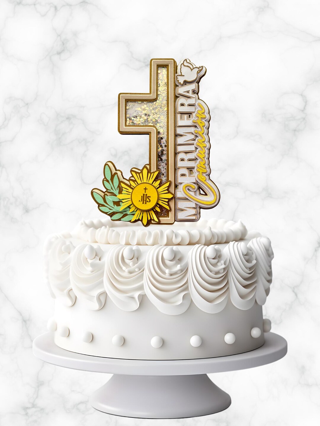 Cake Topper Mi Primera Comunión \\ Cake Topper Firts Communion - Etsy