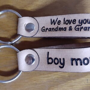 Custom Engraved Key Fob - Etsy