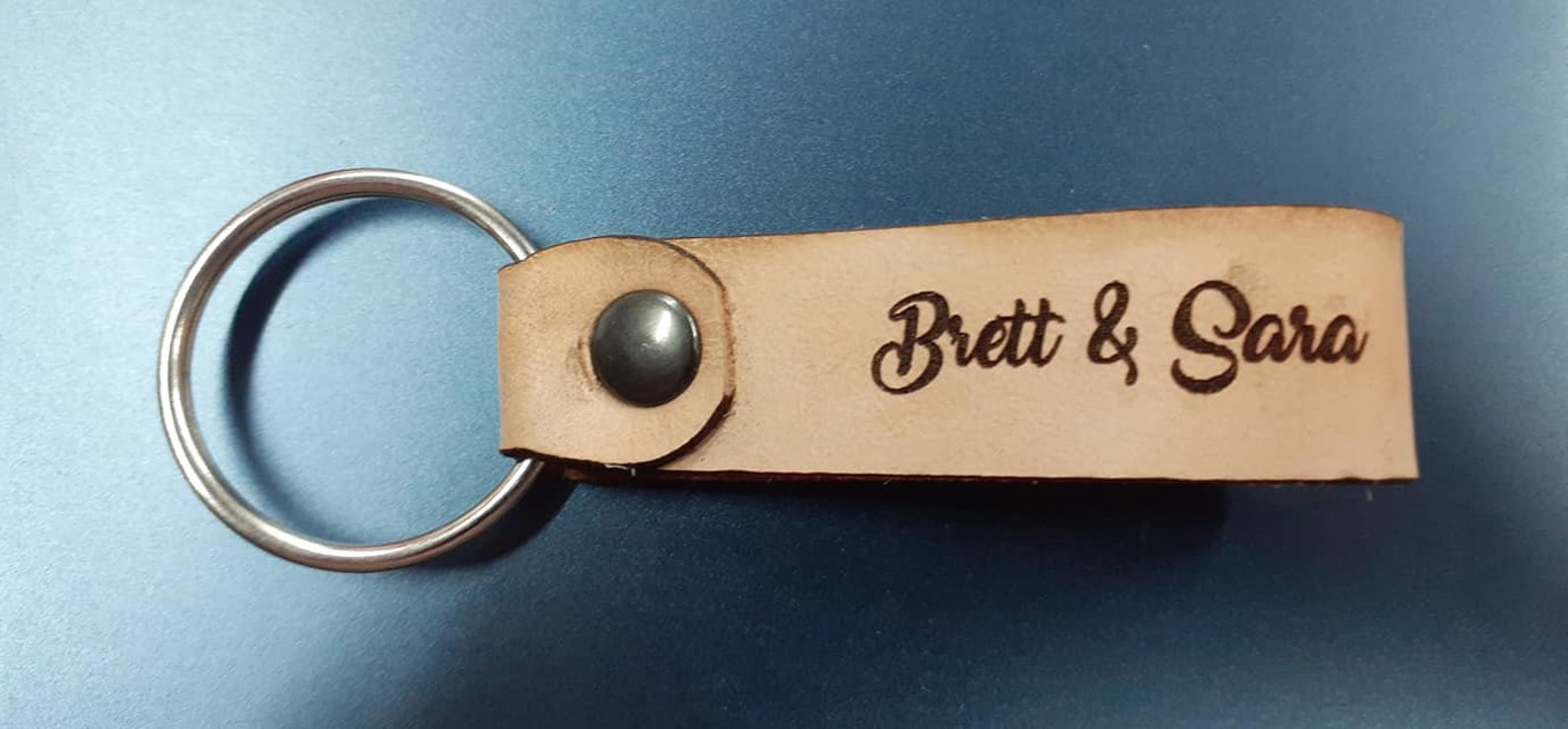 Custom Engraved Key Fob - Etsy