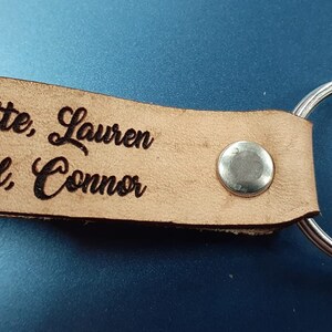 Custom Engraved Key Fob - Etsy