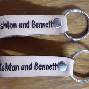 Custom Engraved Key Fob - Etsy